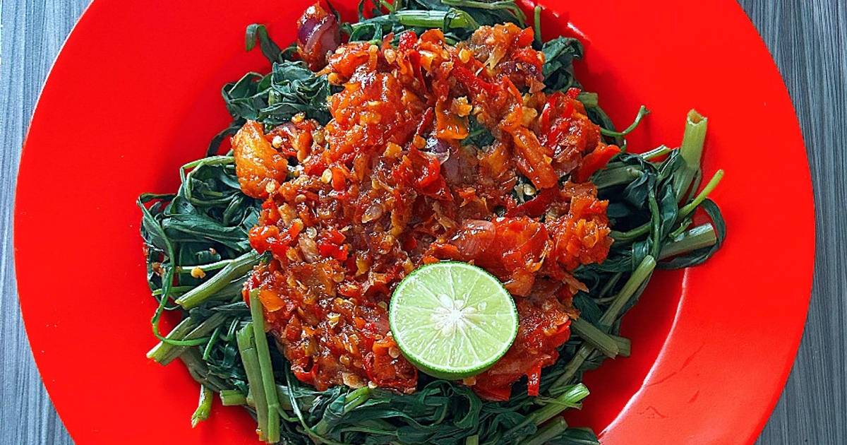 Resep Plecing Kangkung oleh Dapur B'wish - Cookpad