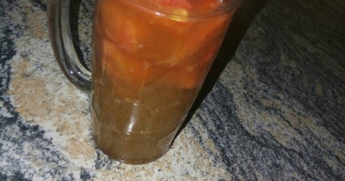 Tamarind juice with water melon girki daga browny - Cookpad