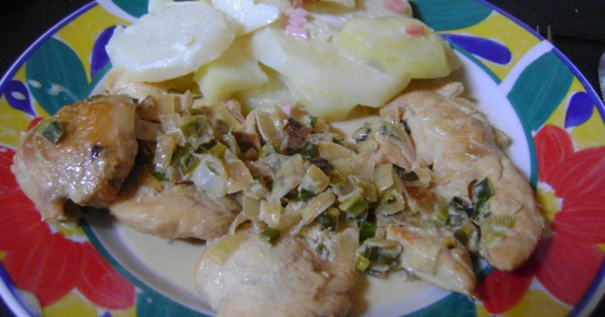 Suprema de pollo al verdeo - 41 recetas caseras- Cookpad