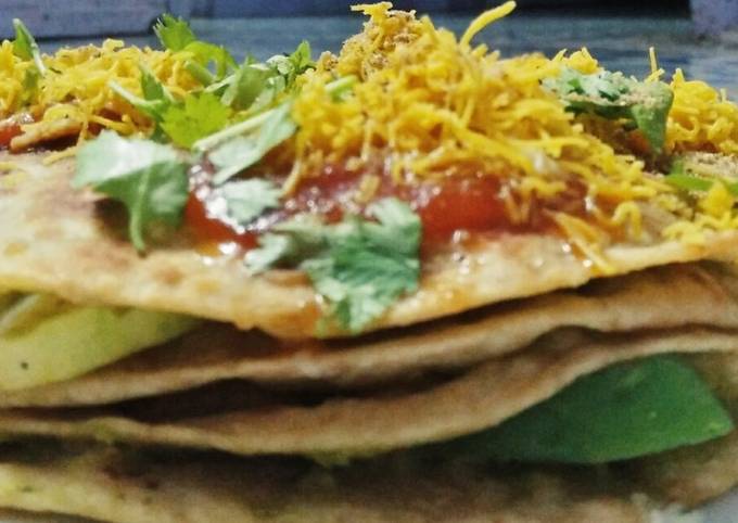 Roti sandwich Recipe by Pinky Jain - Cookpad