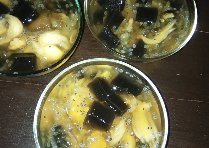 Resep Es Blewah Jelly oleh Tari Kayat - Cookpad