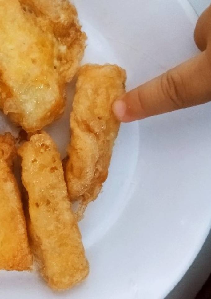 Resep Stik kentang udang tanpa terigu dan gula (snack mpasi 1+) 🦐🥔 oleh ...