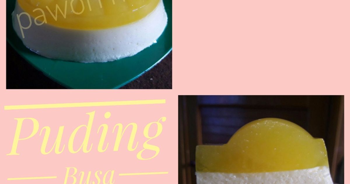 Resep Puding Busa Nutrisari oleh Pawon mair (Irma Rahmawati) - Cookpad