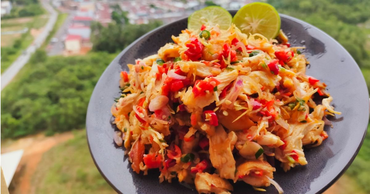 Resep Resep Ayam Suwir Sambal Matah Ala Shebb's Kitchen oleh Shebb's ...