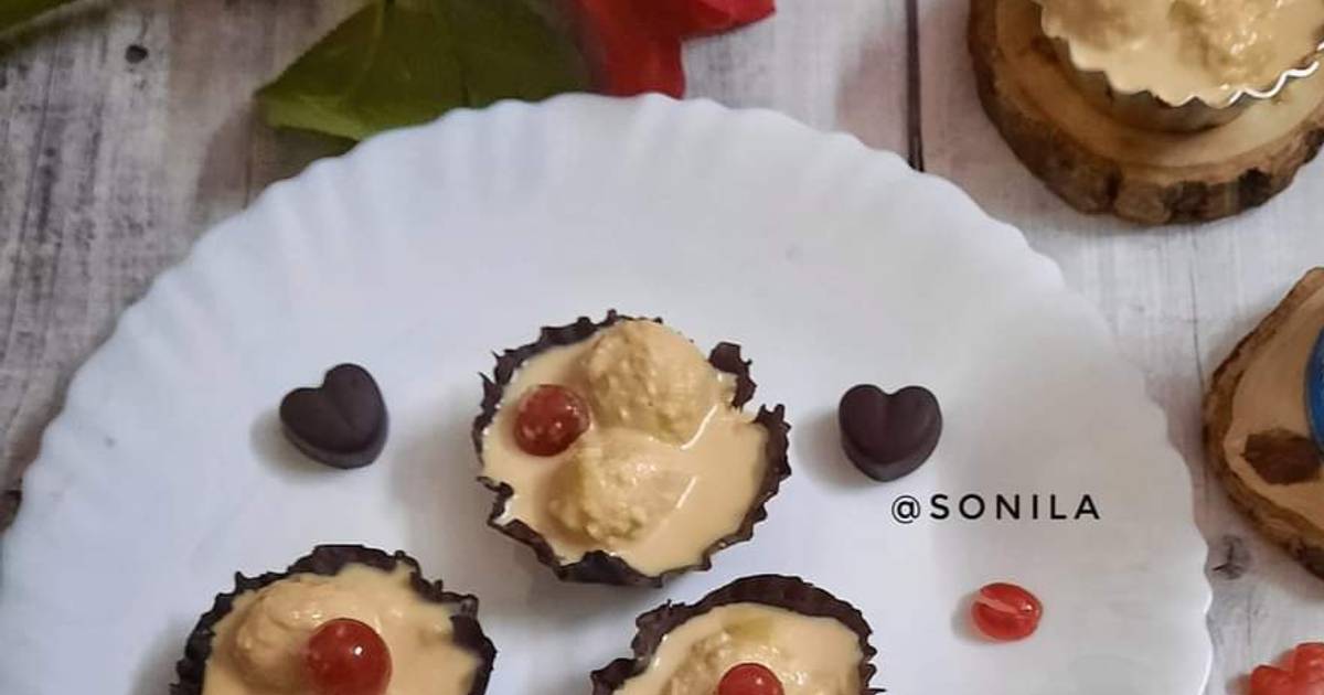 Kheer puli in chocolate cups Recipe by Sonila Das - Cookpad