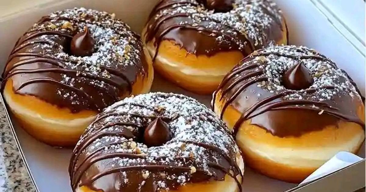Decadent Chocolate Donuts Recipe by Princess Ayomide - Cookpad