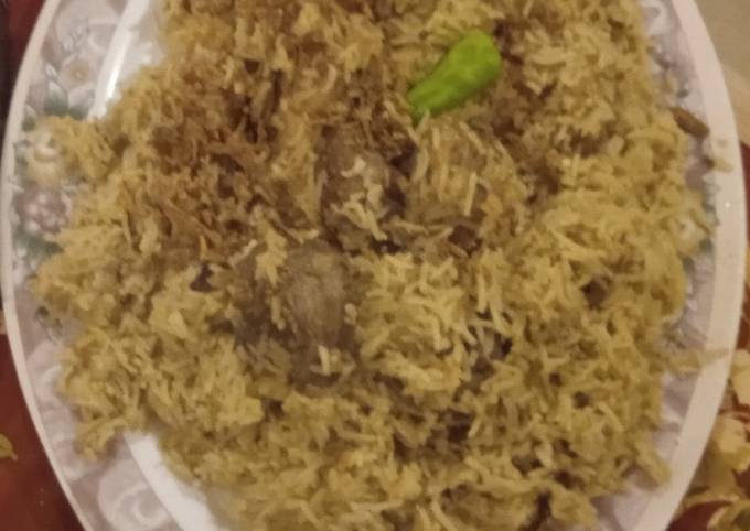 Mutton Pualo Recipe by Adeya - Cookpad