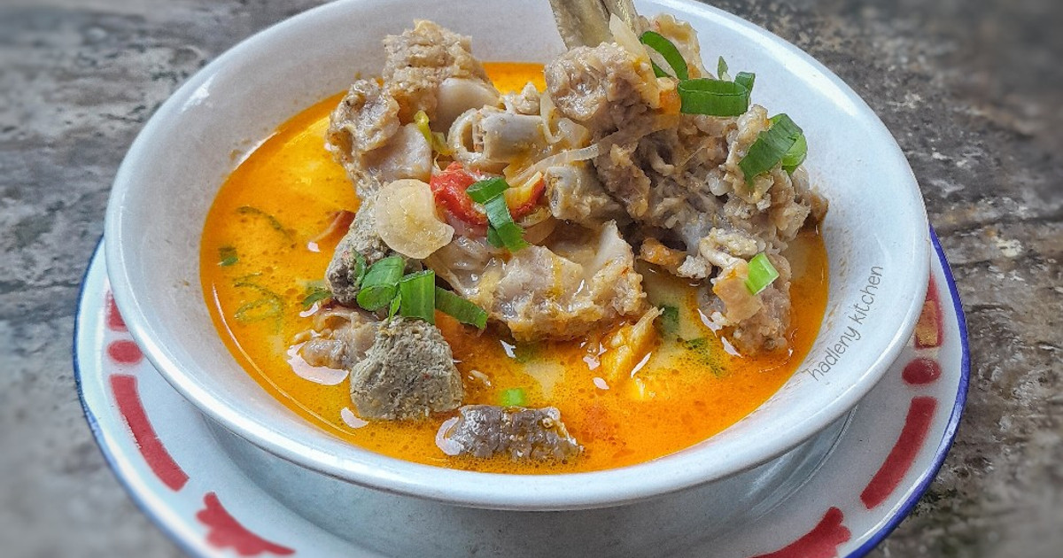 Resep Soto Gempol (Iga & Jeroan) Khas Karawang oleh Hadleny Kitchen ...
