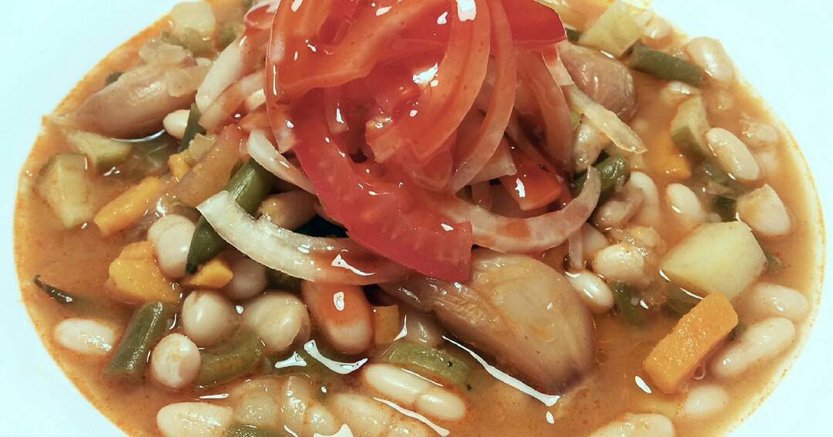 Alubias Veganas, Con Cebollas Maceradas En Salsa Thai Receta de Alexis ...