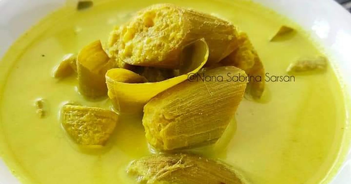 Resipi Pisang Emas Muda Masak Lemak Kuning oleh @Nana Sabrina Sarsan ...