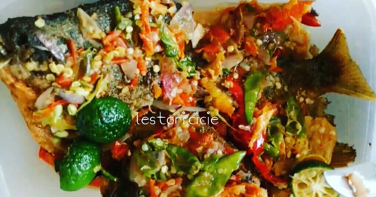 Resep Pecak Ikan Bawal Betawi oleh Cicie Kitchen - Cookpad