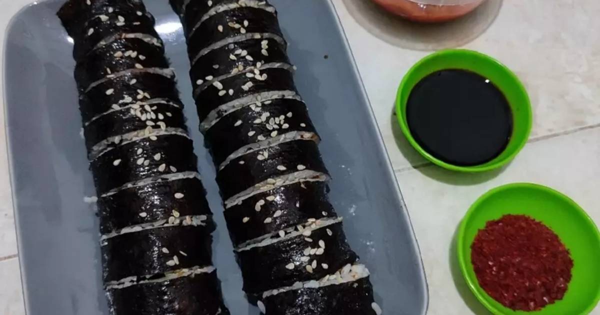77 resep gimbab jamur enak dan mudah - Cookpad