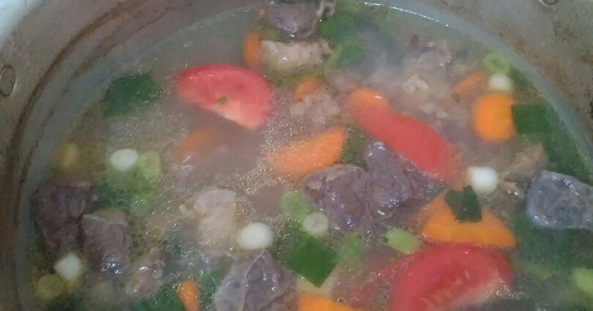 Resep Sop Daging Sapi Simple oleh Arini Husna - Cookpad