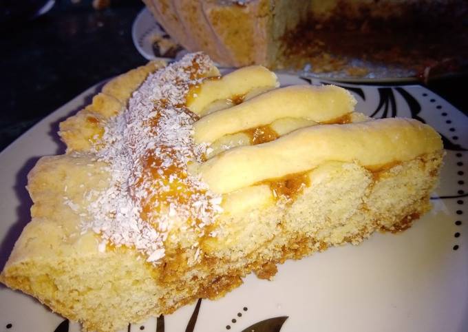 Pasta Flora - Tarta de dulce de leche😋👌 Receta de 𝒞ℯ𝓁ℯ 𝒞𝒶𝓈𝓉𝒶ñℯ𝒹𝒶 🥰- Cookpad