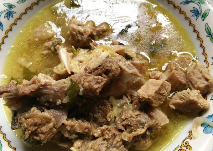 Resep Sop balungan daging oleh Lina Riyanti - Cookpad