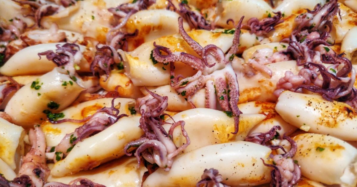 Ricetta Calamaretti Alla Piastra di Cristina Farinelli ...