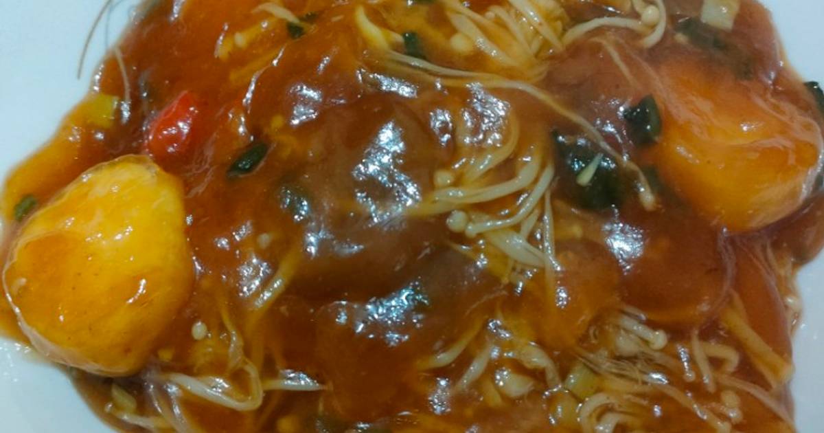 651 resep olahan jamur enoki dan tofu enak dan mudah - Cookpad