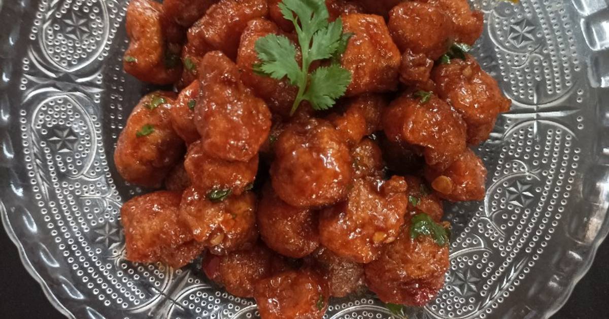 Soya chilli 🌶 Recipe by Dream Thakrar - Cookpad