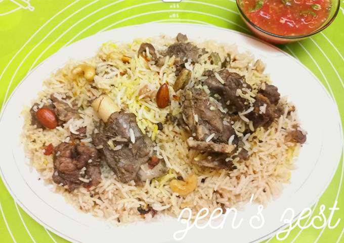 Middle Eastern Laham Mandi Recipe by ZMA - Cookpad