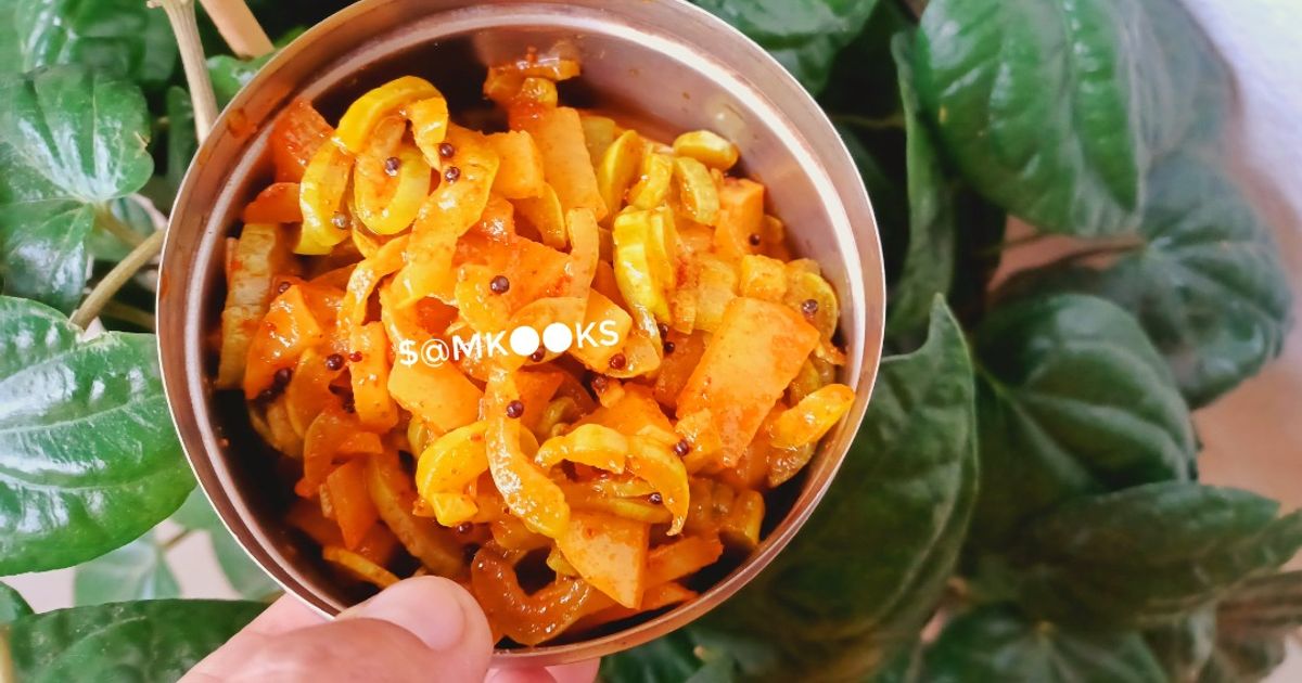Snake Gourd / Padwal Sabji Recipe by Sampada Shrungarpure - Cookpad