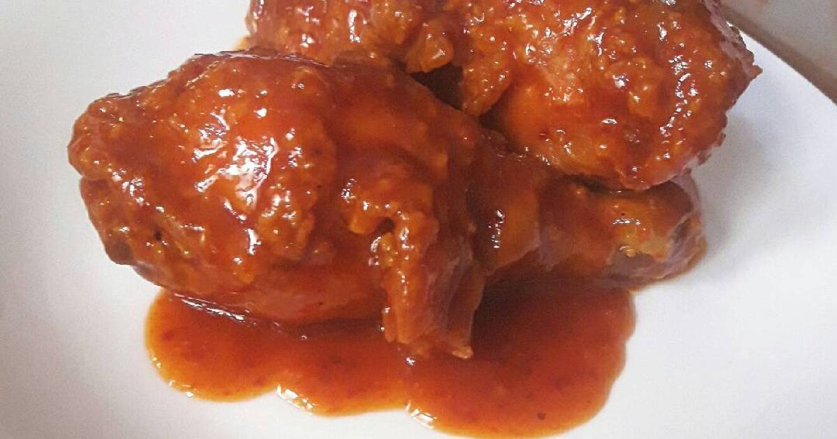 Resep Ayam Richeese (saus pedas) oleh annisazuhara - Cookpad