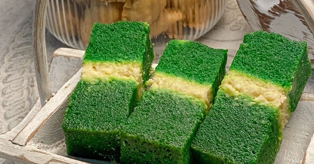 Resipi Kek Lumut Cheese Sarawak Sedap Ya Ampuuunnn | Raya Terkejut Jadi ...