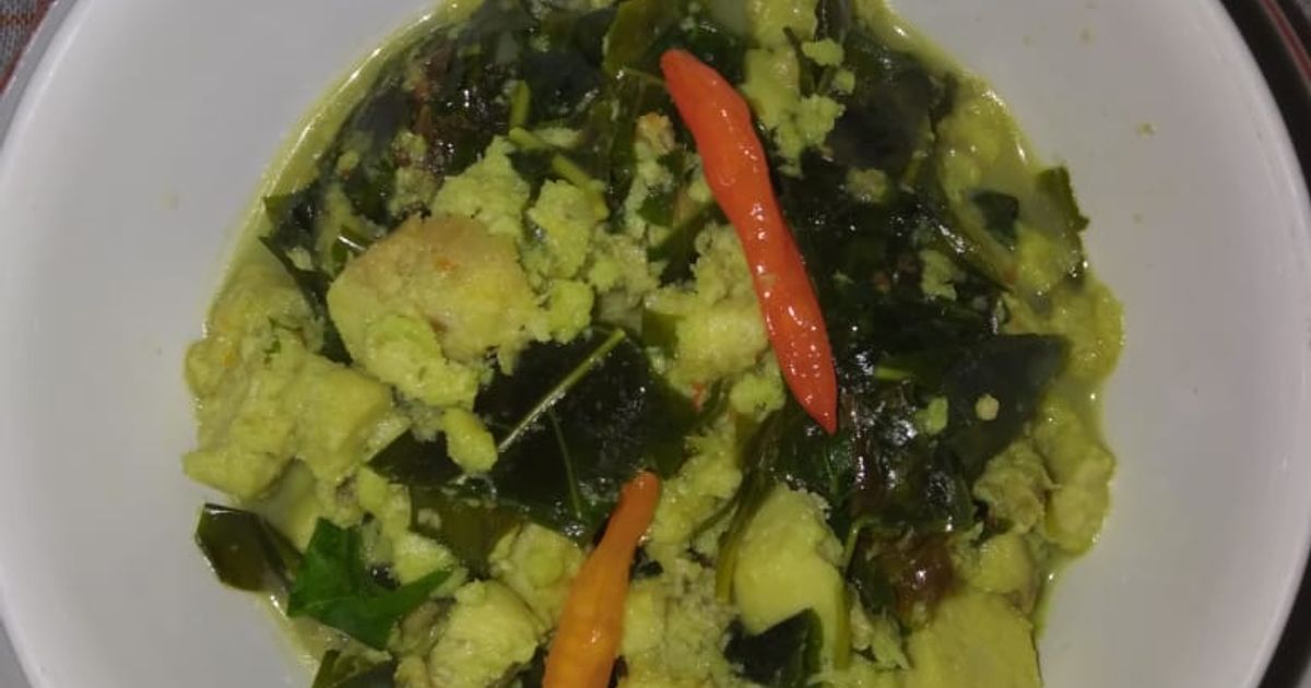 Resep sayur ganemo papua rumahan enak dan mudah - Cookpad