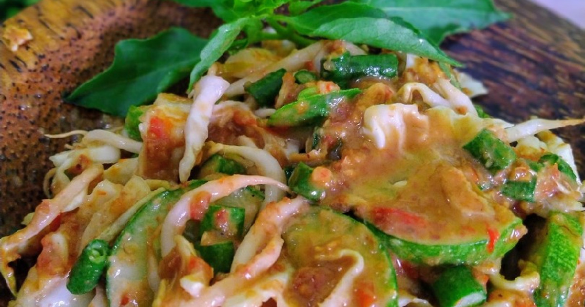 Resep karedok tradisional: Segar, sehat dan sederhana