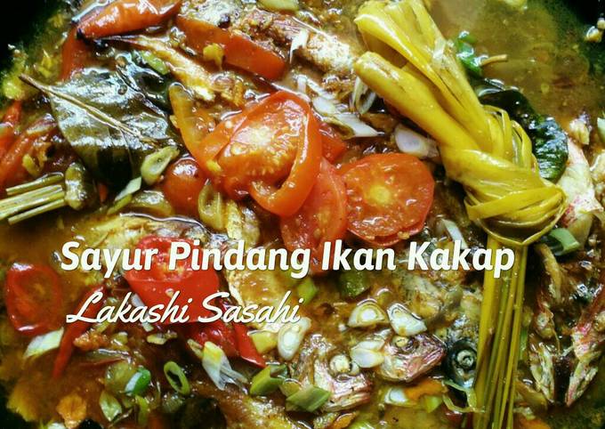 Resep Sayur Pindang Ikan Kakap oleh Lakashi Sasahi - Cookpad