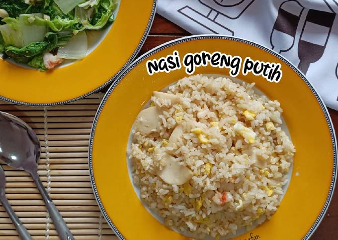 Resep Nasi Goreng Putih oleh Fensi Safan - Cookpad