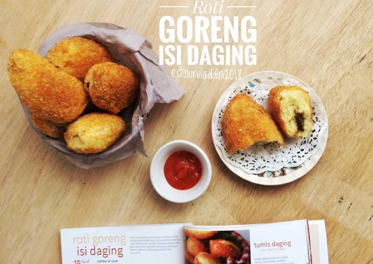 Resep Roti Goreng Isi Daging oleh Esti Nurul Addini - Cookpad