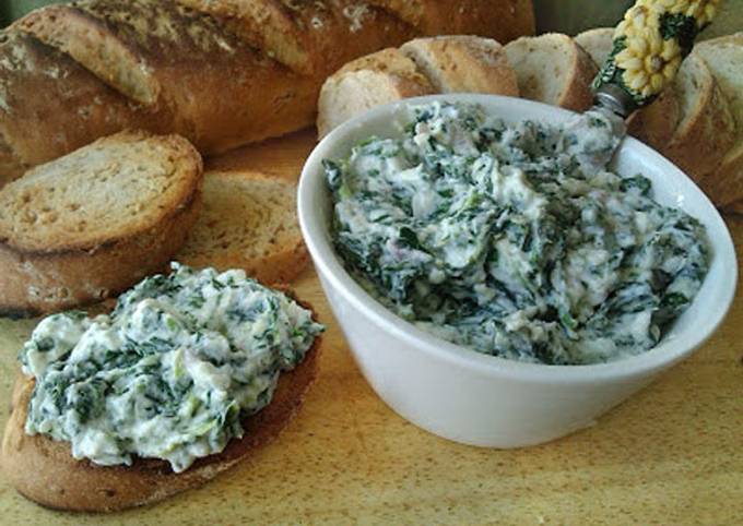 Dip de espinacas Receta de 🍏 La Cocinera Novata - Cookpad