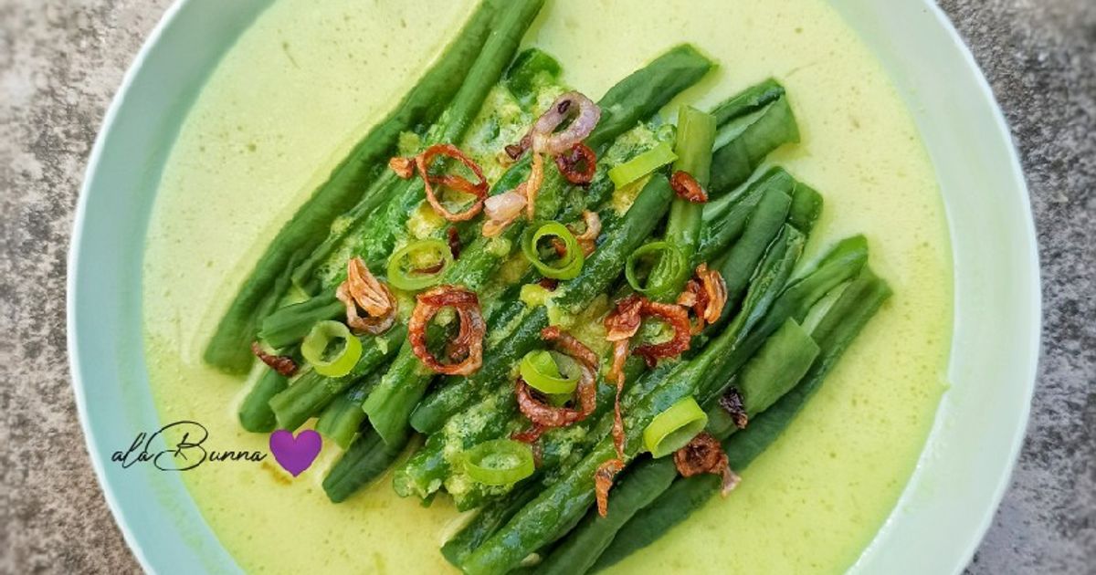 Resep 411. Jukut Bejek (Plecing Kacang Panjang Khas Bali) oleh Bunna💜 ...