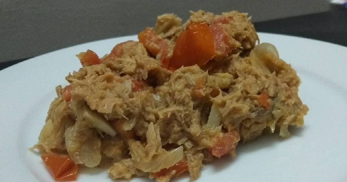 Resep Tumis Tuna kaleng oleh ummu hanaan - Cookpad