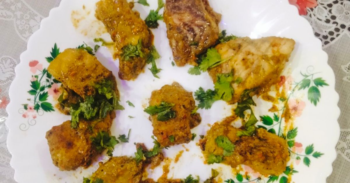 Boneless Hariyali Fish / Pudina Fish Fry / Mint Coriander Flavour Fish ...