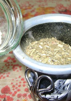 Mate Con Coco Rallado Y Yerba Receta de La profe Luisa