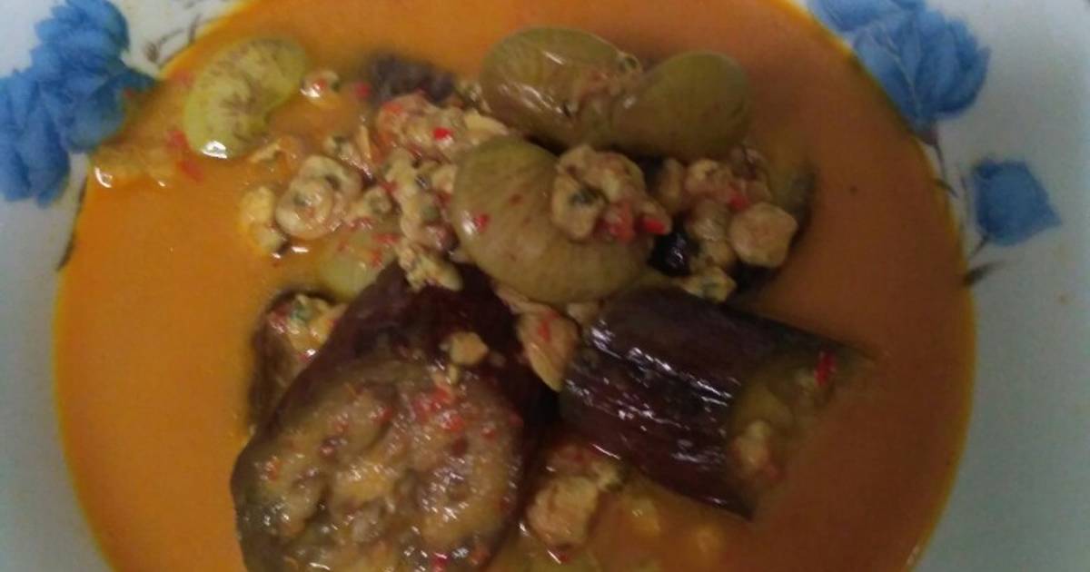 Resep Gulai Pensi (kerang kecil) terung dan kacang roti oleh MAMI TACI ...