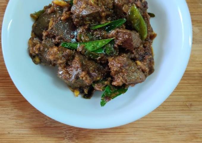 Mutton Liver Masala Recipe by shanmuga priya Shakthi - Cookpad