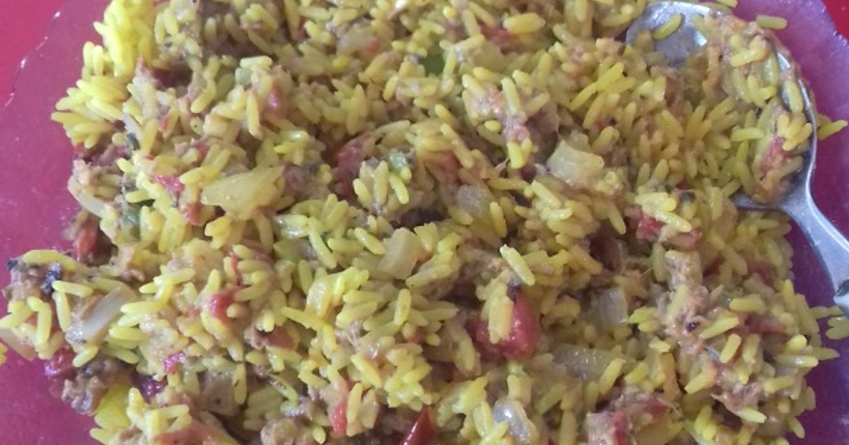 Arroz Amarillo Con Salteado De Verduras Y Atún Receta de Ariel Quintero ...
