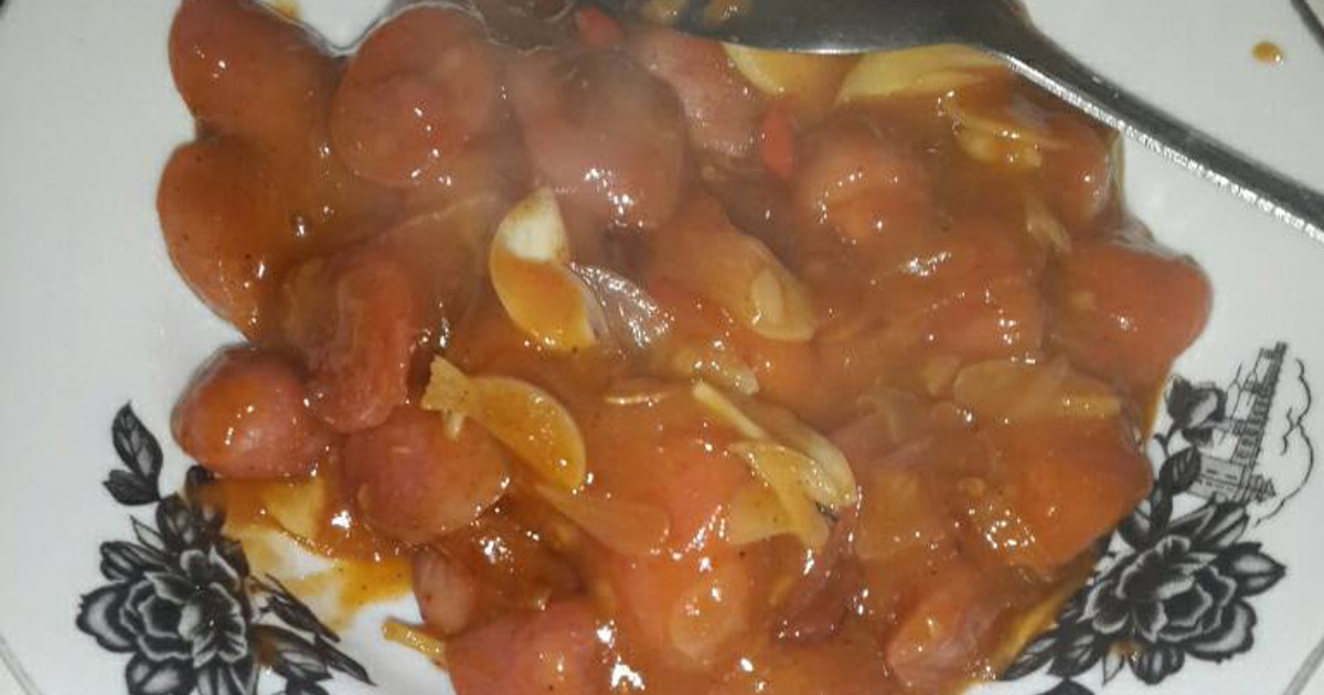 Resep Sosis Saos Padang oleh Anastasia - Cookpad