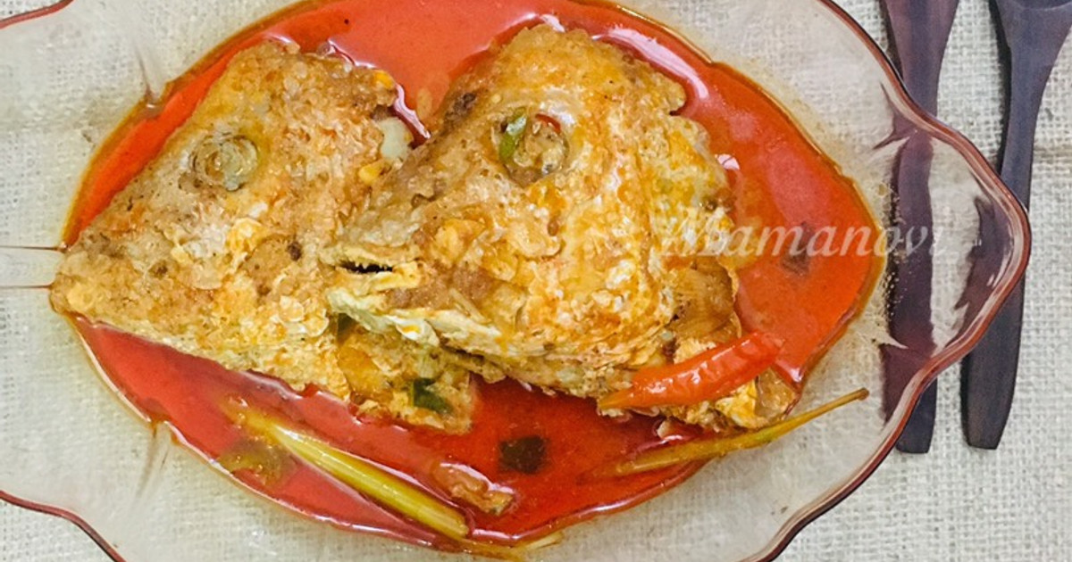 Resep Gulai Kepala Kakap oleh tehnovis - Cookpad