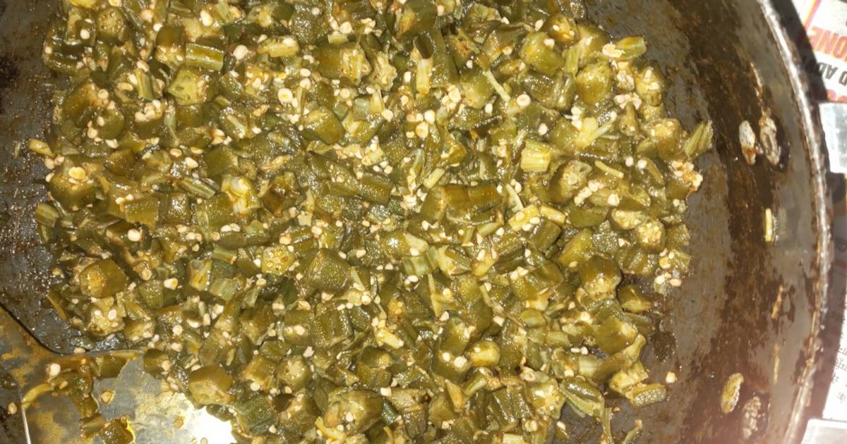 Lady finger or bhindi Recipe by 👑ADV. POOJA🤴 RAJVANSHI ⚖ - Cookpad