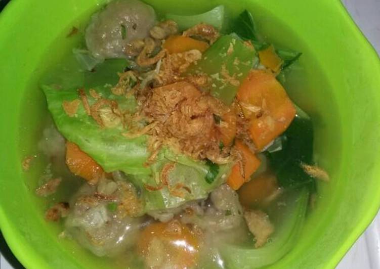 Resep Sayur Soup oleh denica soeryawan - Cookpad