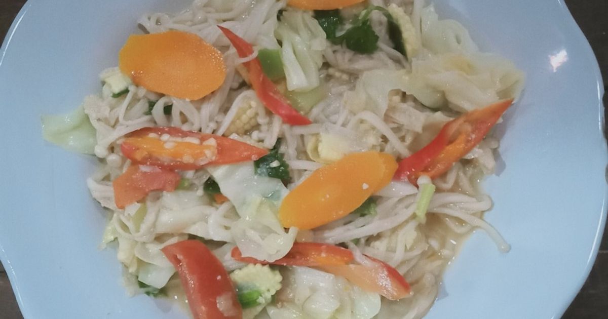 Resep Capcay Jamur Enoki oleh Nana Kariema - Cookpad
