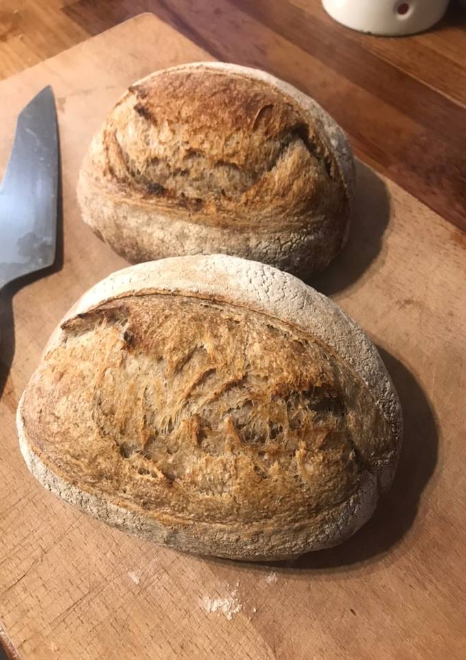 Hearty Rustic Sourdough Bread Recipe by jesseclark - Cookpad