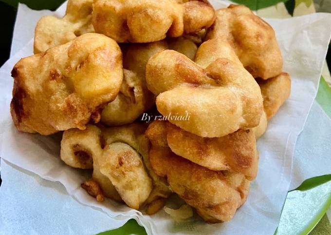 Resep Kue Cempedak Goreng (Gaguduh Tiwadak) oleh Rusiani - Cookpad