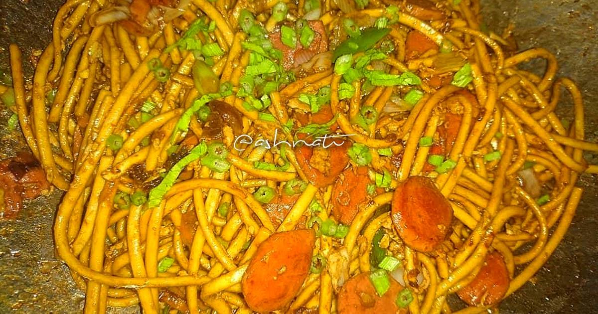 Resipi Spaghetti Goreng simple oleh aFun ashriati - Cookpad