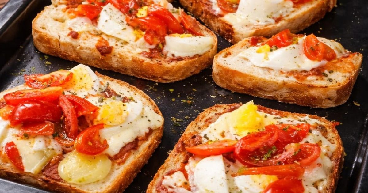 Pizzitas Fáciles Al Horno Receta de Faca- Cookpad