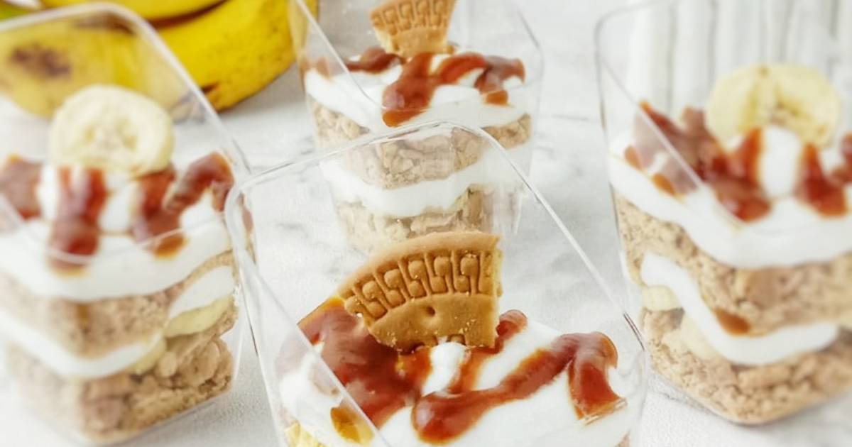 Resep Banoffee Dessert Box oleh Khadijah F Mangolo - Cookpad
