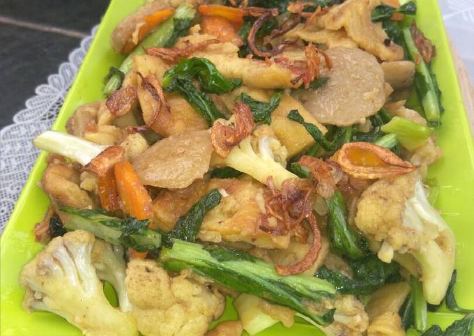 Resep Cap Cay/Cap jahe Kampung oleh Atun Mey - Cookpad